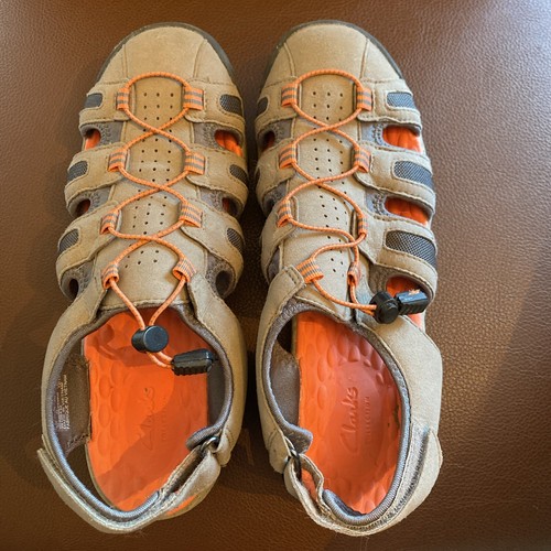 Clarks Collection Sandals Womens 9M Hiking Fisherman 13291 Leather Flat ...