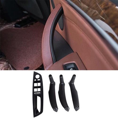 For BMW X5 X6 E70 E71 Black Car Interior Door Handle Replace Cover Door ...