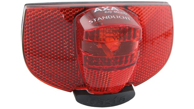 AXA Basta Ray Steady LED Pannier Rack Rear Light With Parking Light 80 ...