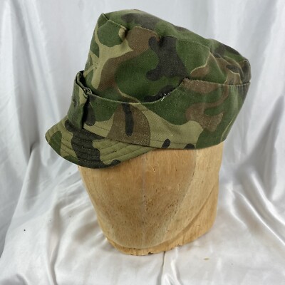 Vintage Romanian Moldova Camo Hat Cap Soviet | eBay