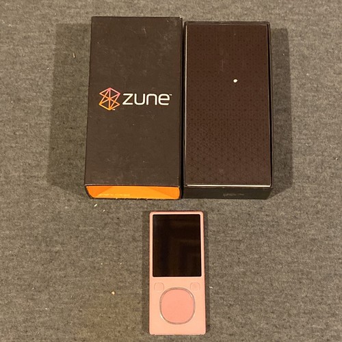 Microsoft Zune Media Player - Model 1124 - 4GB - Pink (parts/repair ...