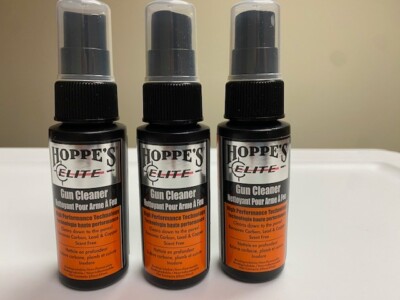 "3 PACK" -- Hoppe's Elite Gun Cleaner, 2 oz Bottles | eBay