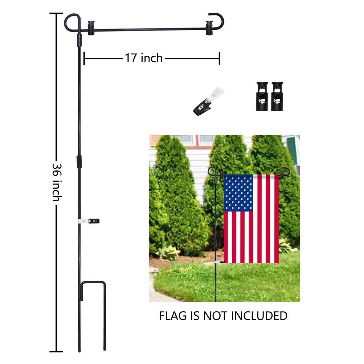 Outdoor Flag Pole Stands GIANT FLAG POLE BANNER – Pullupstand.com