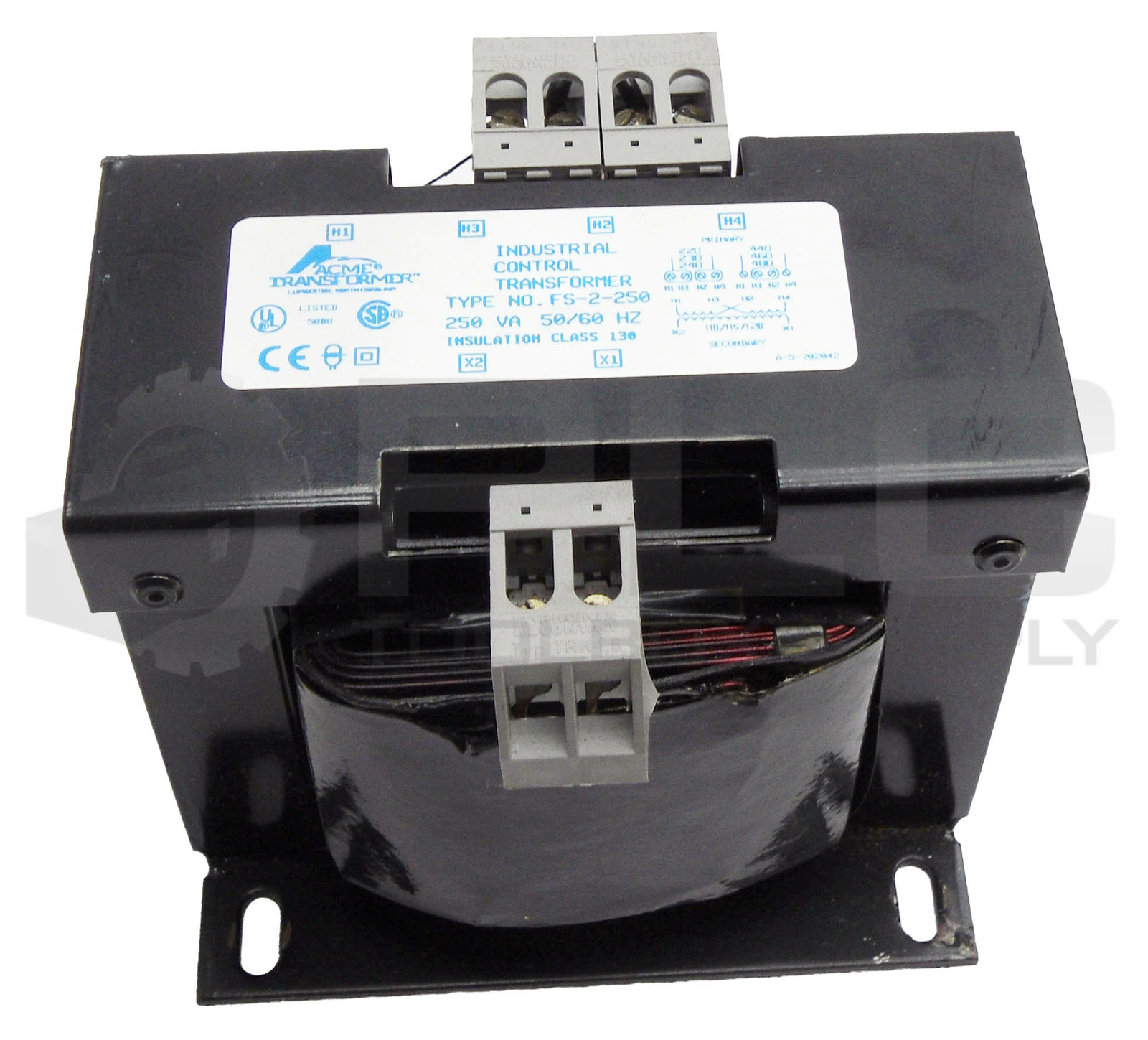 ACME TRANSFORMER FS-2-250 INDUSTRIAL CONTROL TRANSFORMER 250VA 50/60HZ ...