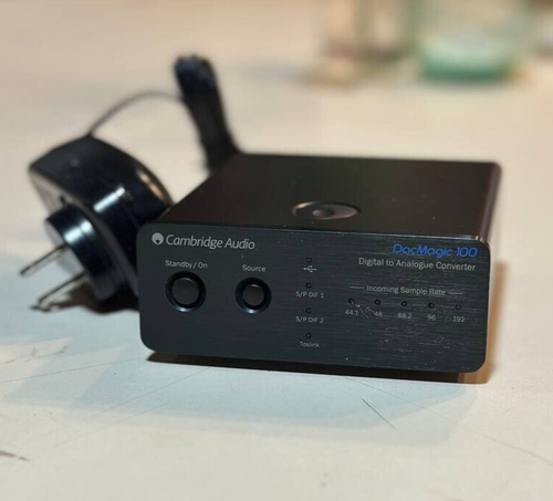 Cambridge Audio DacMagic 100 audiophile hi-res DAC (digital to analog ...