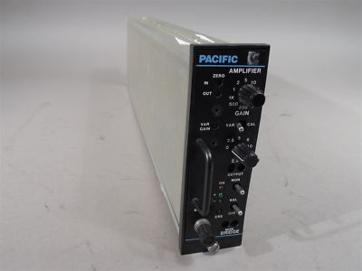 Pacific Instruments 8203 C1 Mainframe Amplifier, 8255, 453079 / Wavetek ...