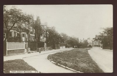 Durham WHITBURN Front St 1915? RP PPC | eBay