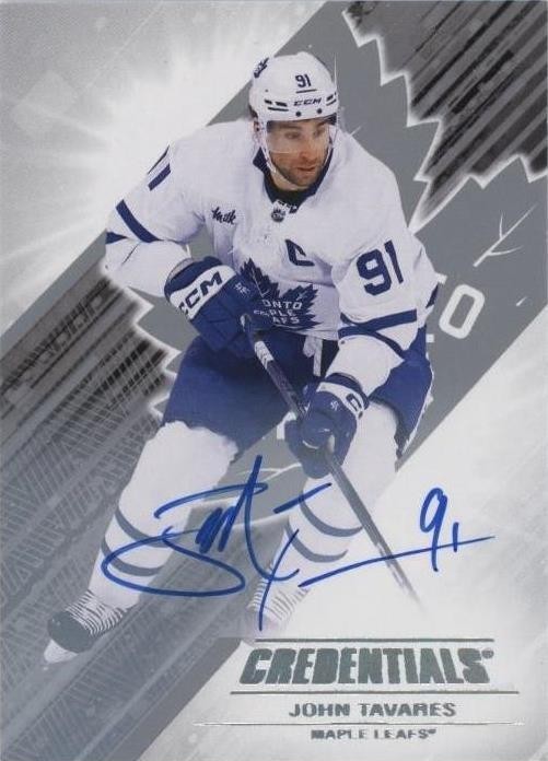 2024-25 Upper Deck Credentials - John Tavares #27 Autographs (AU) for ...