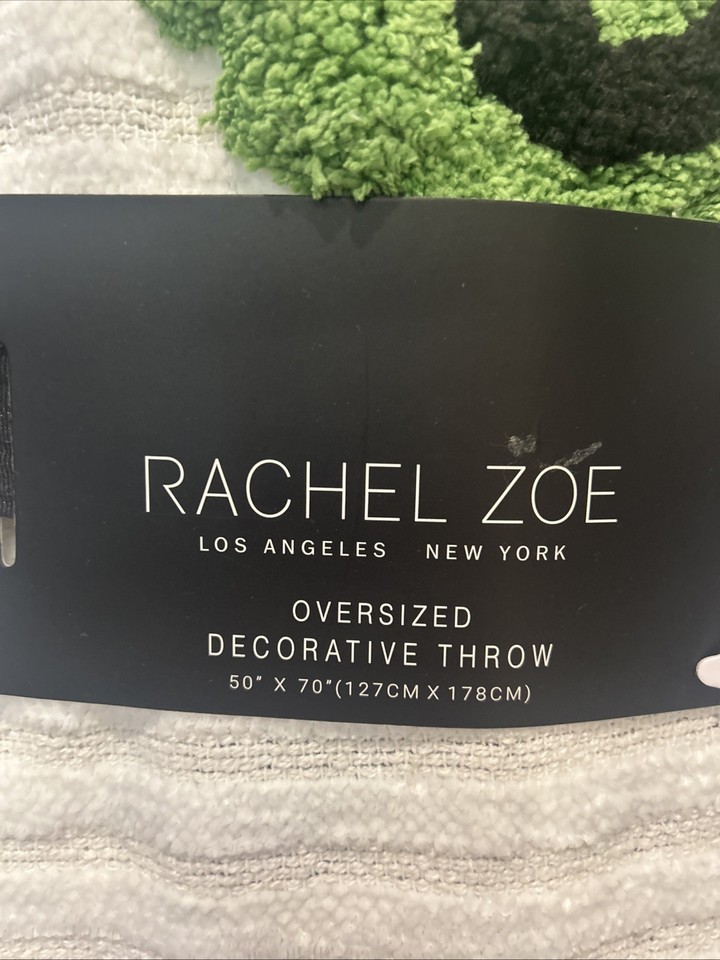 NWT Rachel Zoe Frankenstein Blanket Viral Halloween Tik Tok 2025 RARE ...