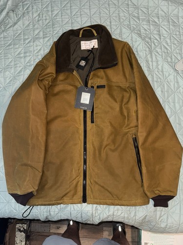 FILSON TIN CLOTH PRIMALOFT® JACKET DARK TAN XL NWT | eBay