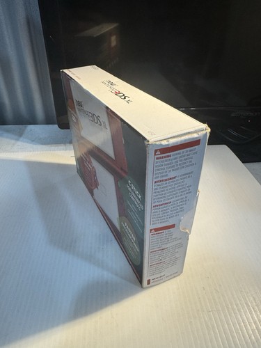 New Nintendo 3DS XL Handheld Console Red Gaming System - Charger ...