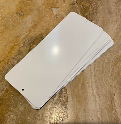 5" X 12" Mini Street Sign ALUMINUM SUBLIMATION BLANKS W/Holes 10 pieces ...