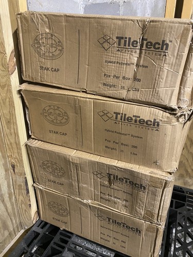 TileTech Tile Tech Pedestal Hybrid Stak Caps 200 Units In Original Box ...