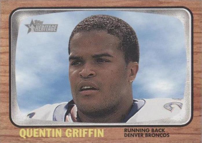 2005 Topps Heritage - Quentin Griffin #192 for sale online | eBay