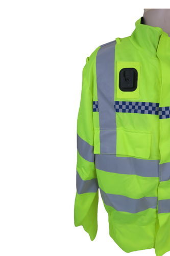 Ex Police Hi Vis Bomber Jacket Lightweight Security Vehicle Emergency ...