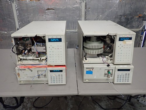 HP Hewlett Packard Series 1050 HPLC Pump, Auto Sampler, 79853A 79853C ...