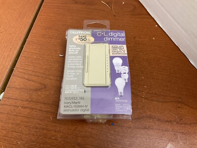 Lutron Maestro MACL-153MH-IV Digital Dimmer | eBay