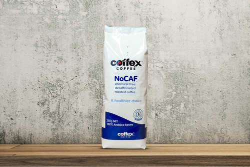 Coffex NoCaf-Decaffeinated Coffee 250g beans. | eBay Australia