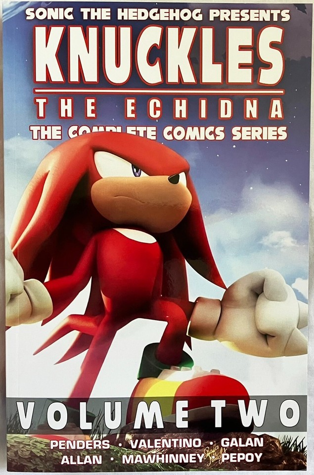 Knuckles The Echidna Complete Archie Comics Collection Archives - Sonic ...