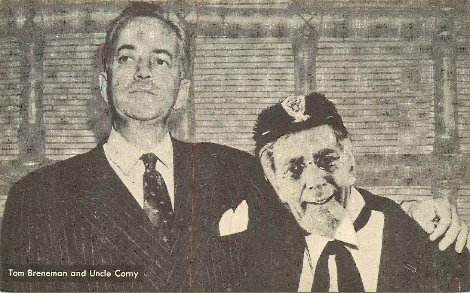 Postcard Tom Breneman Breakfast Hollywood Unused Uncle Corny Kellogg | eBay