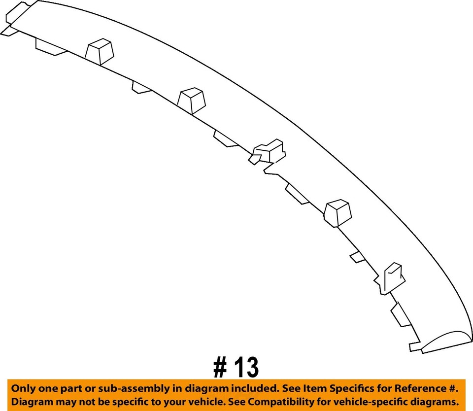 MERCEDES OEM 14-16 CLA250 Rear Bumper Bumper Components-Trim Cover ...