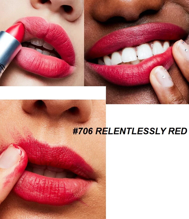 Mac Lipstick Relentlessly Red