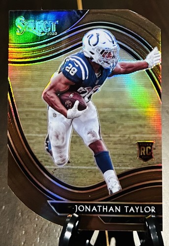 2020 Select #353 Jonathan Taylor RC Copper Prizm Die Cut Rookie /355 ...