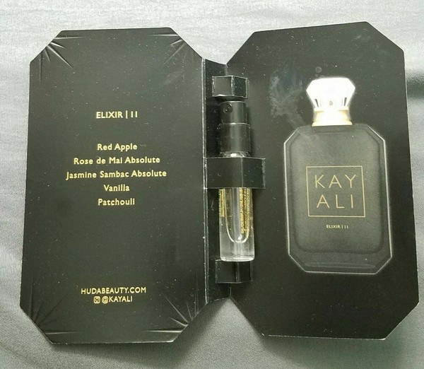 Huda Beauty Kayali Elixir 11 EDP Perfume Sample Spray Vial 3 X 1.5 Ml ...