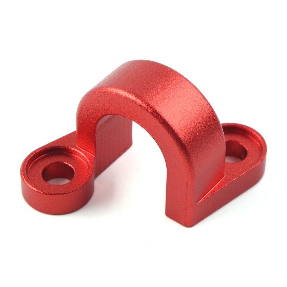 Rear Brake Cable Hose Clamp Red For Honda CR125R CR250R 1998-07 CRF250X ...