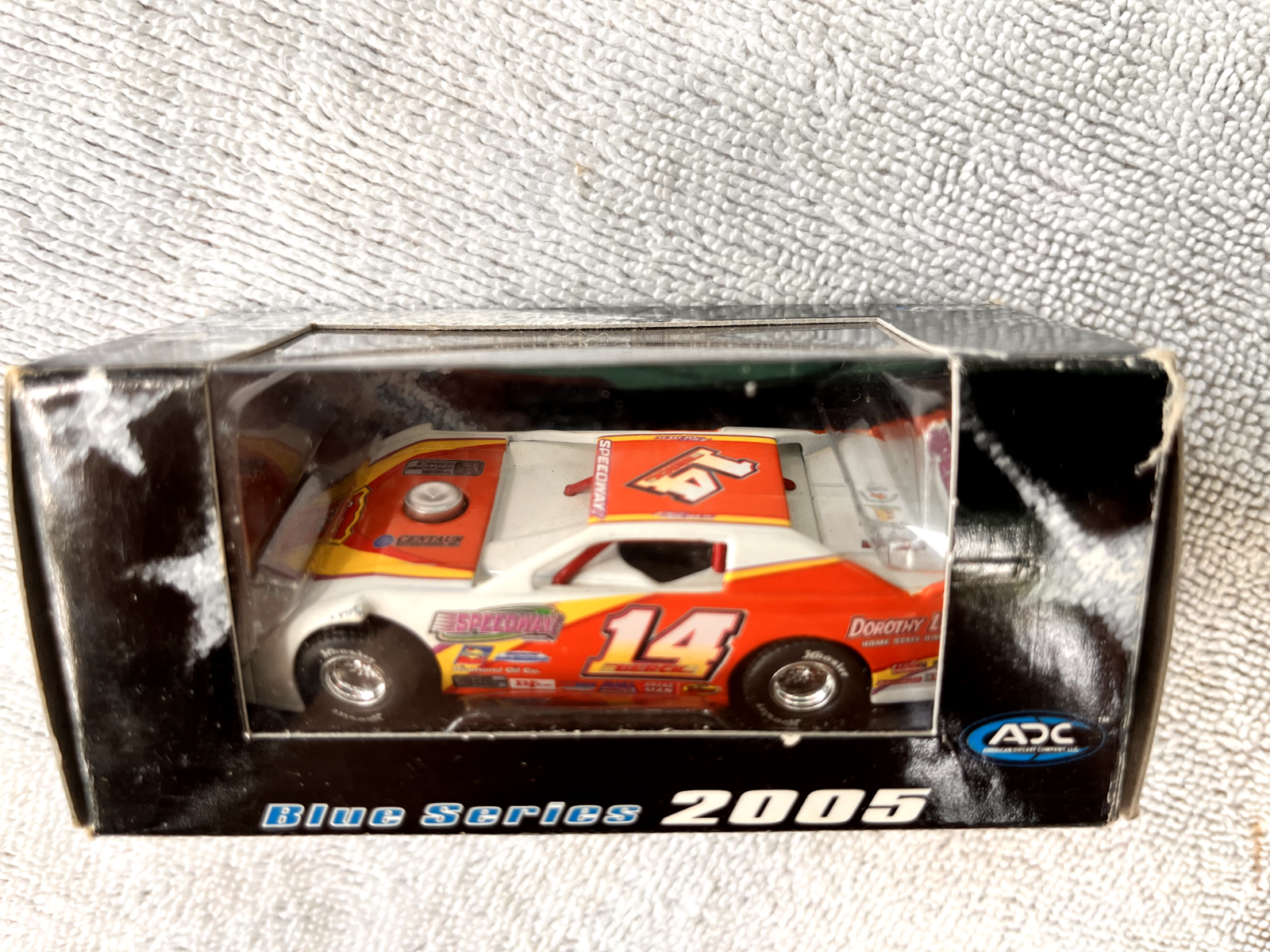 ADC 1:64 SCALE BLUE SERIES DIRT CAR #14 2006 KYLE BERCK 1 of 2,500 | eBay