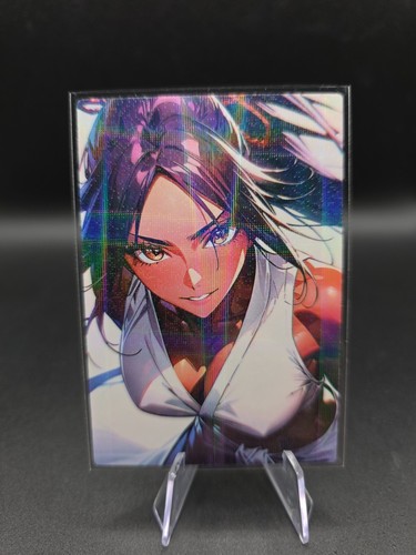 Yoruichi Shihouin Anime Waifu Card Doujin ACG Goddess Holo | eBay