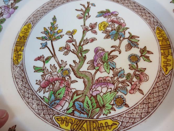 Washington Indian Tree 9" Luncheon Plate | eBay