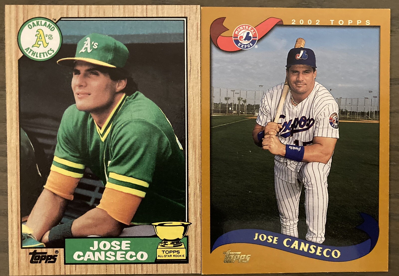 Ozzie Canseco Baseball Card