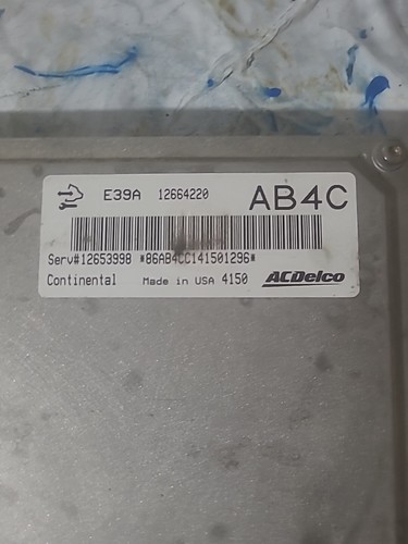 2014-2016 CHEVY IMPALA MALIBU VERANO 12664220 AB4C ENGINE CONTROL ...