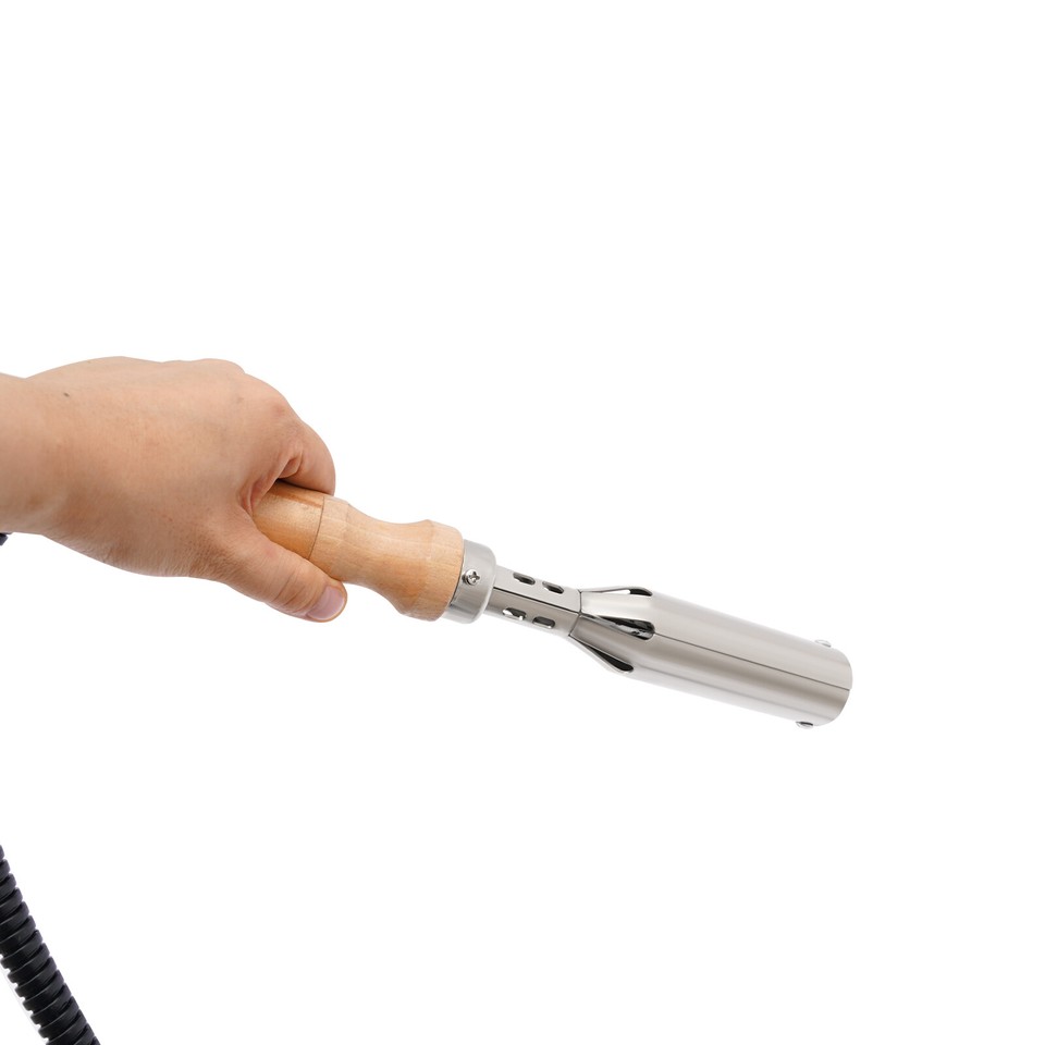 110V 1.4'' Handheld Leather Embossing Machine Hot Foil Stamping LOGO ...