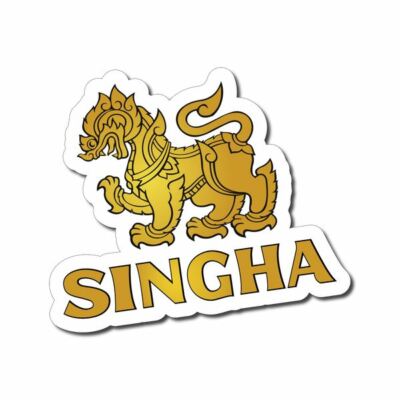 Singha Sticker / Decal - Thai Beer Fridge Sign Mancave Bar Cave | eBay