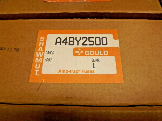 Gould Shawmut Amptrap A4BY2500 2500 Amp 600 Volt Fuse for sale online ...