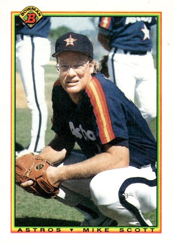 1990 Bowman #71 Mike Scott - Houston Astros | eBay