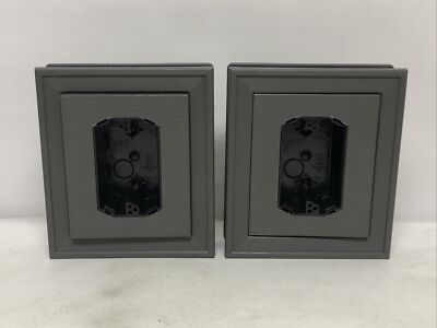 Lot Of (2) MountMaster Mount 18 Electrical Block Gray 18 Cubic Inch | eBay