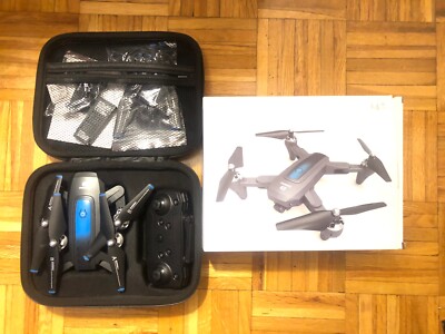 DEERC D10 Foldable Drone 1080p FPV Camera Altitude Hold Headless Mode 2 ...