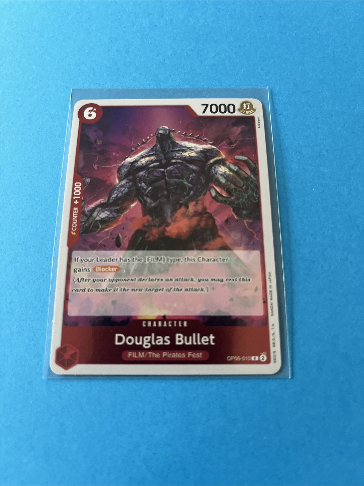 Douglas Bullet OP06-010 R - One Piece Card Game - Wings of Captain ...