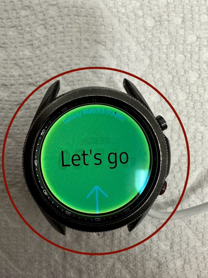 Samsung Galaxy Watch 3 SM-R845U R845 45mm LTE 4G Unlocked Watch Burnt ...