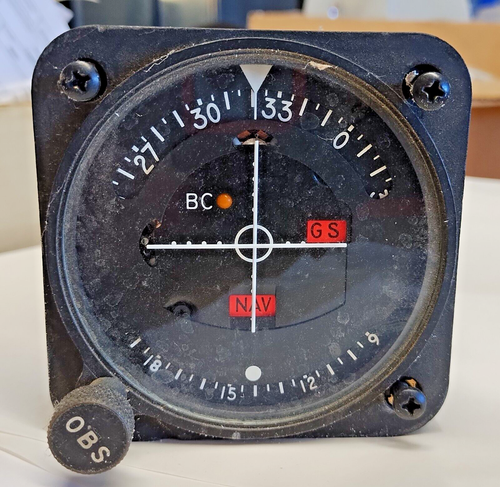 ARC Cessna Course Deviation Indicator, Model # IN-386A, As Removed | eBay