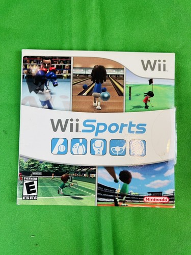Wii Sports (Nintendo Wii, 2006) Disc And Original Game Sleeve - Tested ...
