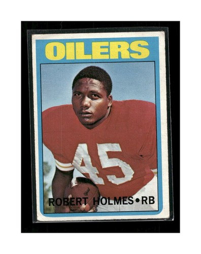1972 Topps Football Card #103 ROBERT HOLMES Houston Oilers - EX - | eBay