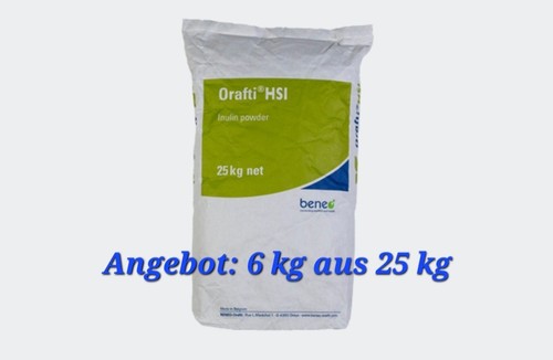 6 kg hochlösliches Inulin Pulver - Orafti HSI - Beneo | eBay