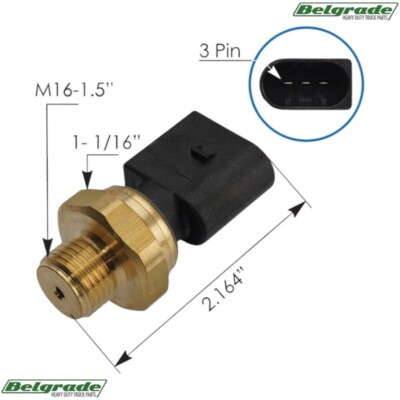 577.23517OE Sensata Oil Pressure Sensor Detroit Diesel A0071530828 ...