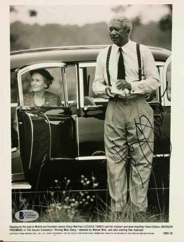 MORGAN FREEMAN Signed 8x10 AUTOGRAPH * Authentic Auto * BAS Beckett COA ...
