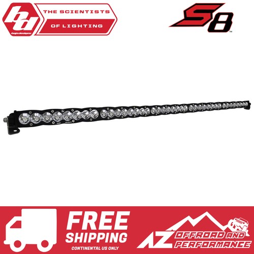BAJA DESIGNS S8 Single Row 50" Spot Beam LED Light Bar 705001 | eBay