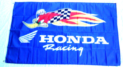 Honda Racing Flag 3 Ft X 5 fT Motorcycle Drag Racing Shop Flag Banner ...
